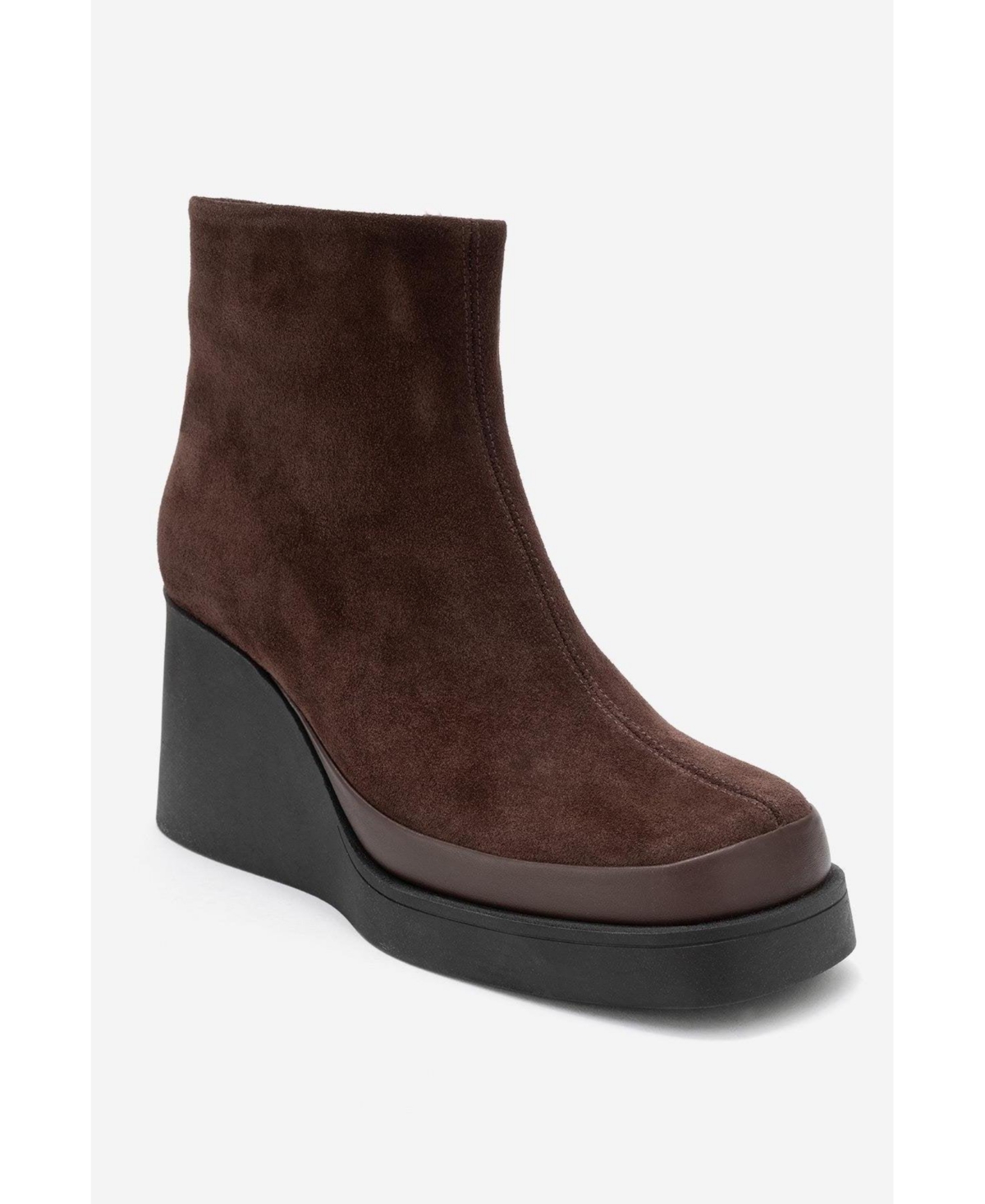 Click here for Forever & Always Shoes Womens Livia Leather Wedge... prices