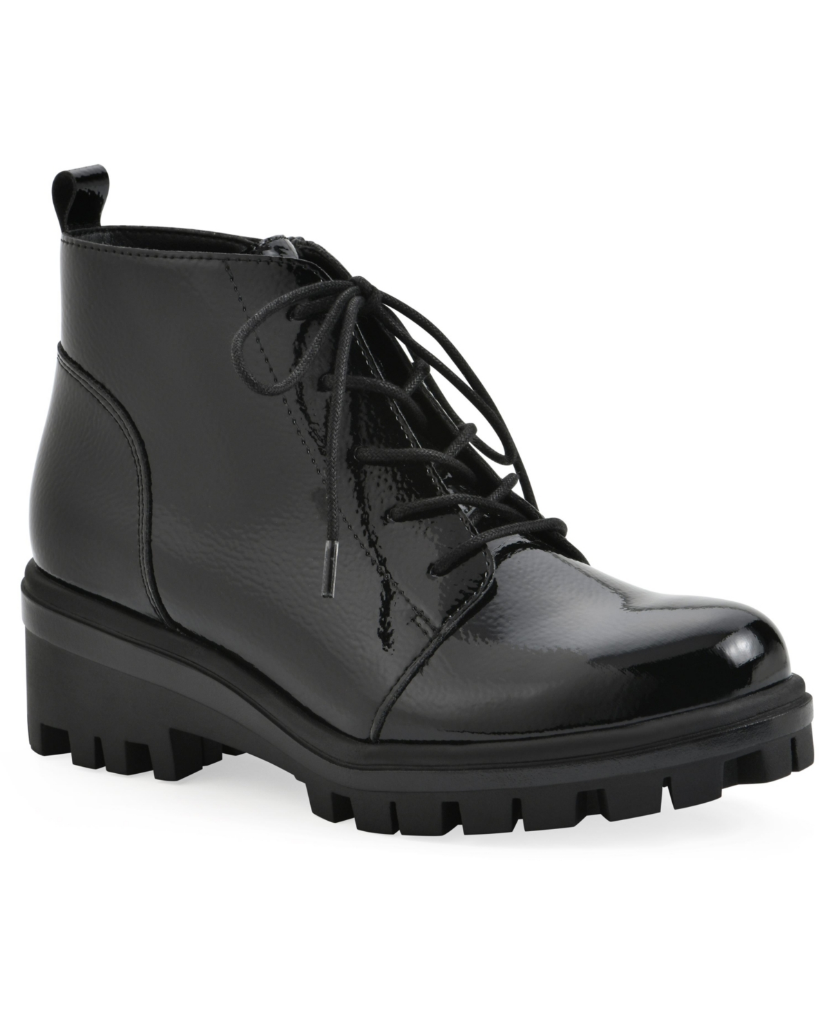 Click here for White Mountain Womens Tariq Lug Sole Lace-up Booti... prices