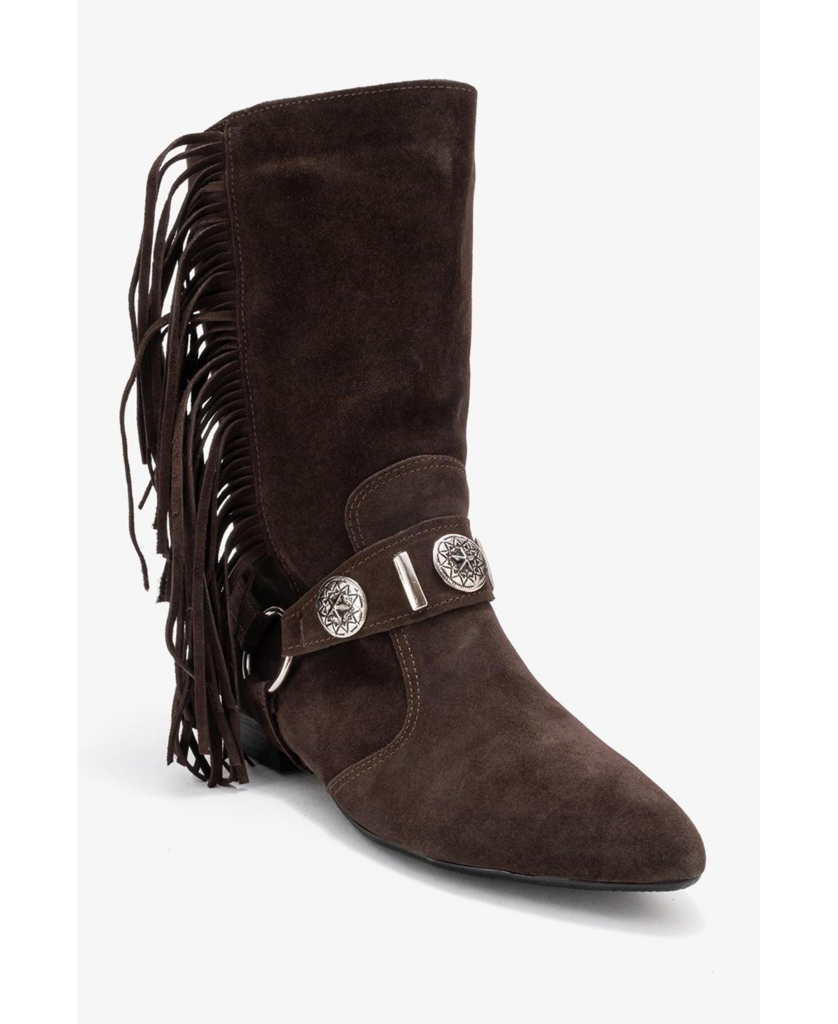 Click here for Forever & Always Shoes Womens Selora Leather Buckl... prices