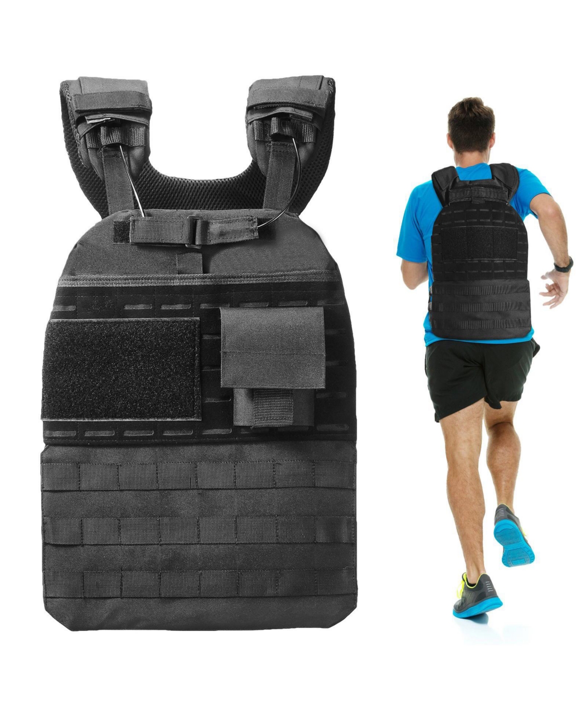 Click here for Mecale Weighted Vest  40 lb Adjustable Workout Ves... prices