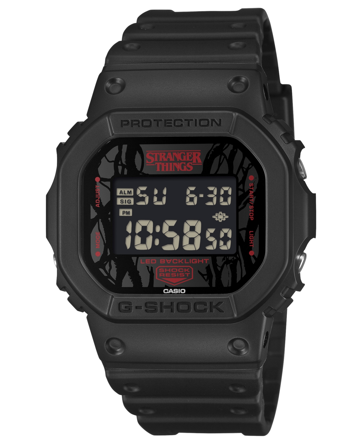 Click here for G-Shock Mens Japanese Quartz Black Resin Stranger... prices