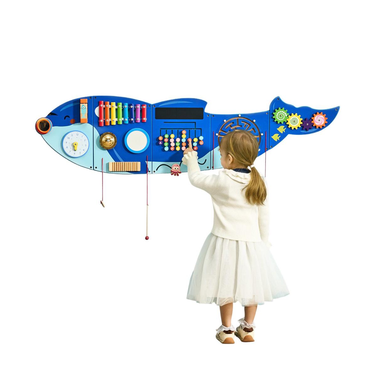 Click here for Slickblue Orca Activity Wall Busy Board Panels  12... prices