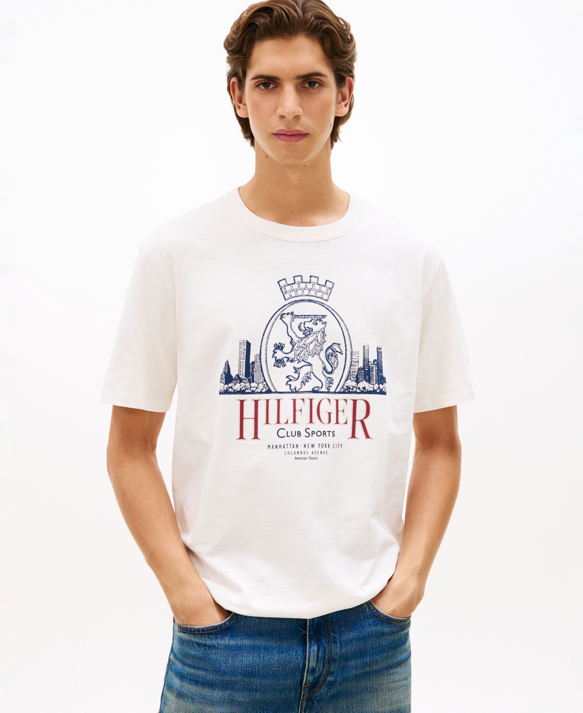 Click here for Tommy Hilfiger Mens Crewneck Heritage Series Crest... prices