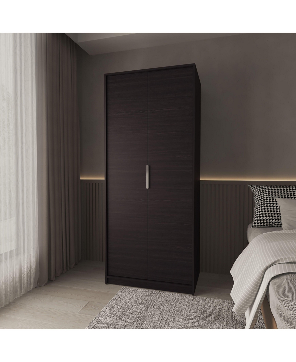 Click here for Fm Furniture Wardrobe Berlin  Two Doors  Hanging R... prices