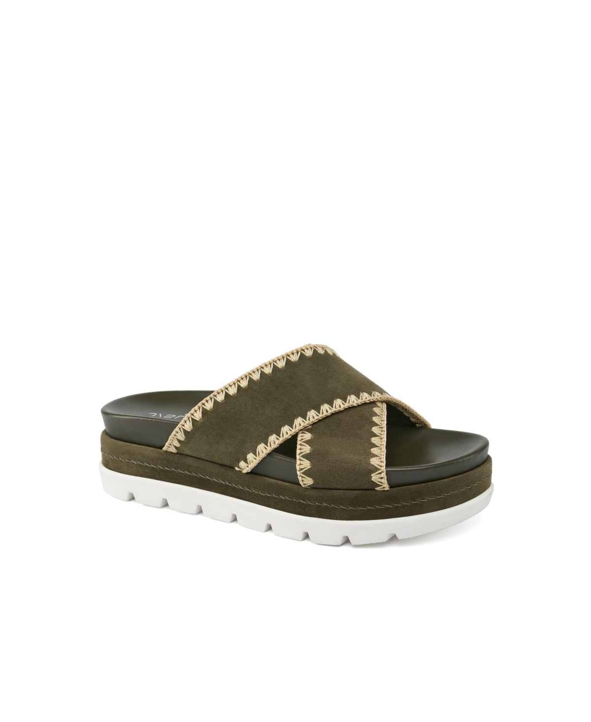 Click here for JSlides Womens Boo Sandal - Green prices