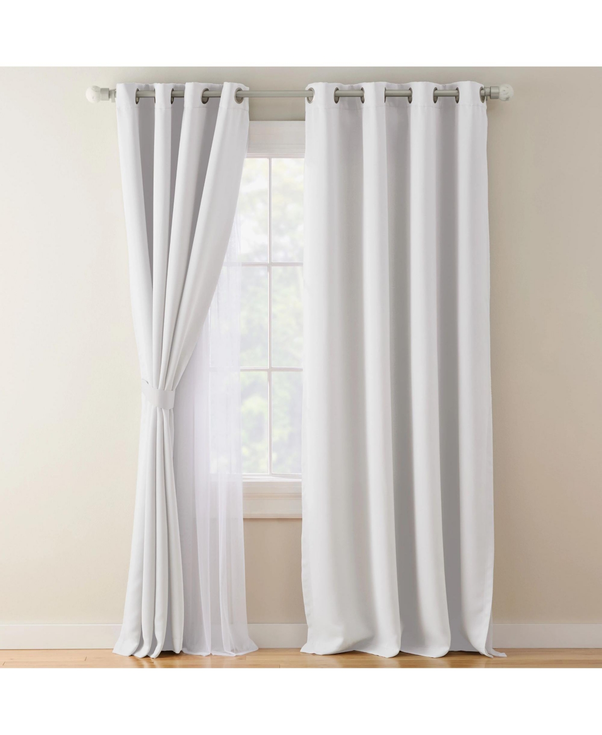 Click here for Town & Country Luxe Oslo Double Layer Indoor Curta... prices