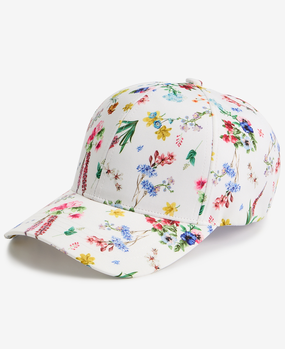 Click here for Giani Bernini Floral-Print Twill Baseball Cap  Mac... prices