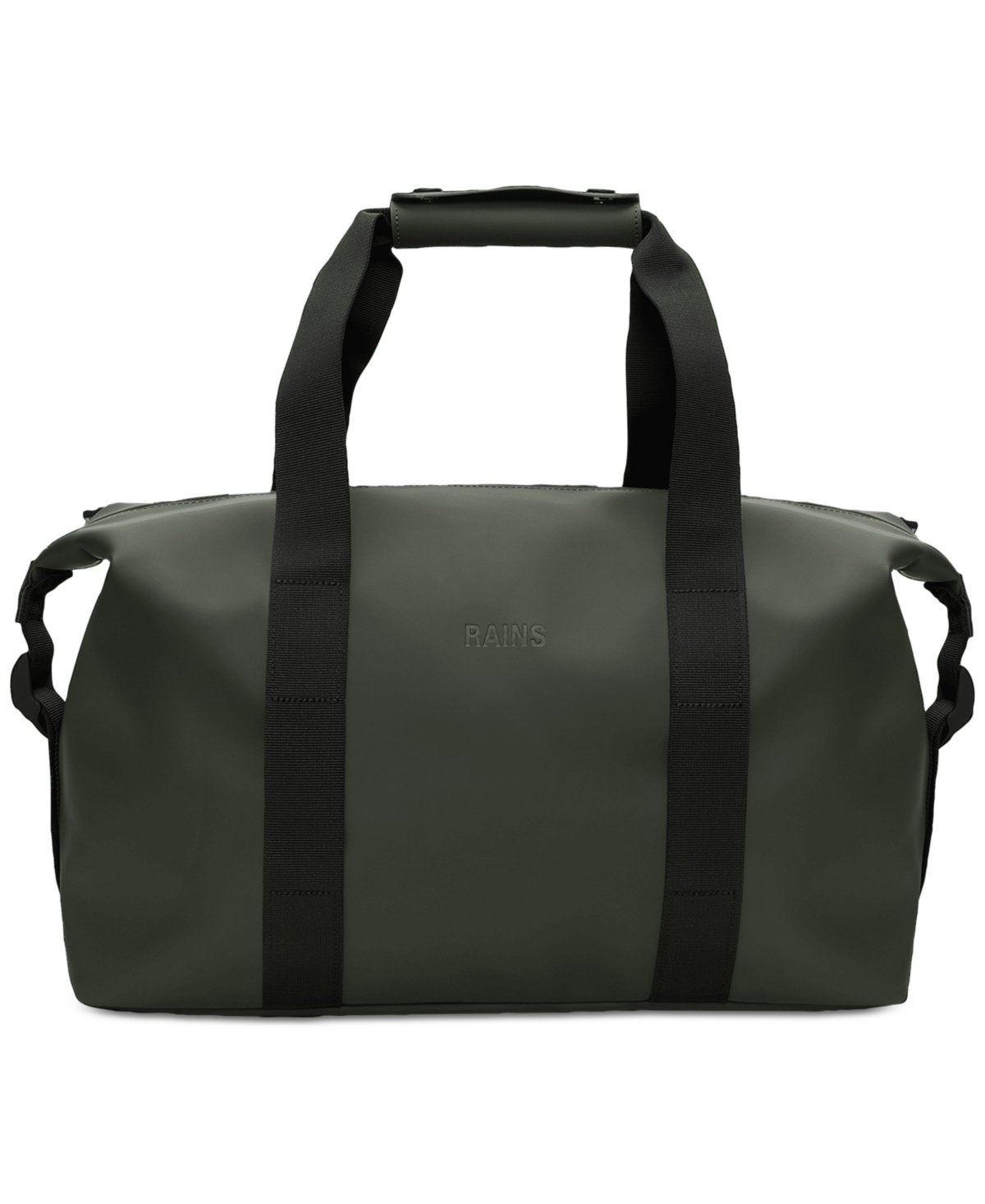 Click here for Rains Mens Hilo Weekend Duffle Bag - Green prices