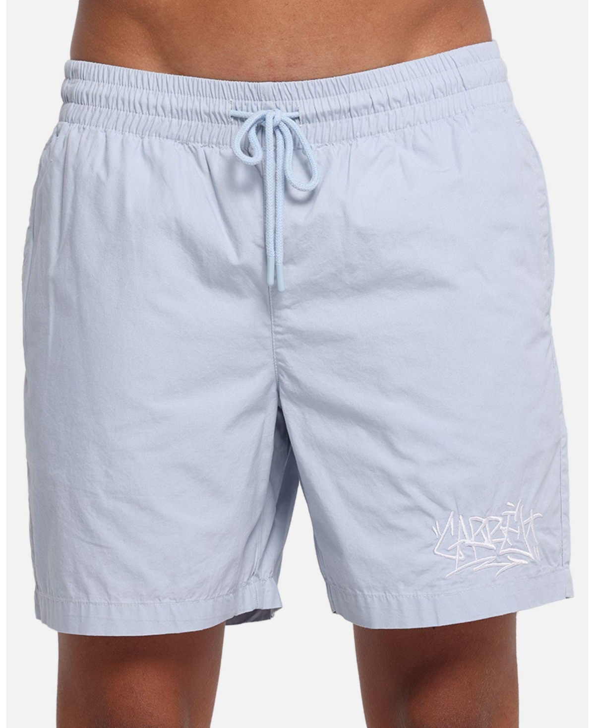 Click here for Carre Mens Tagline Beach Shorts Dirty Blue prices