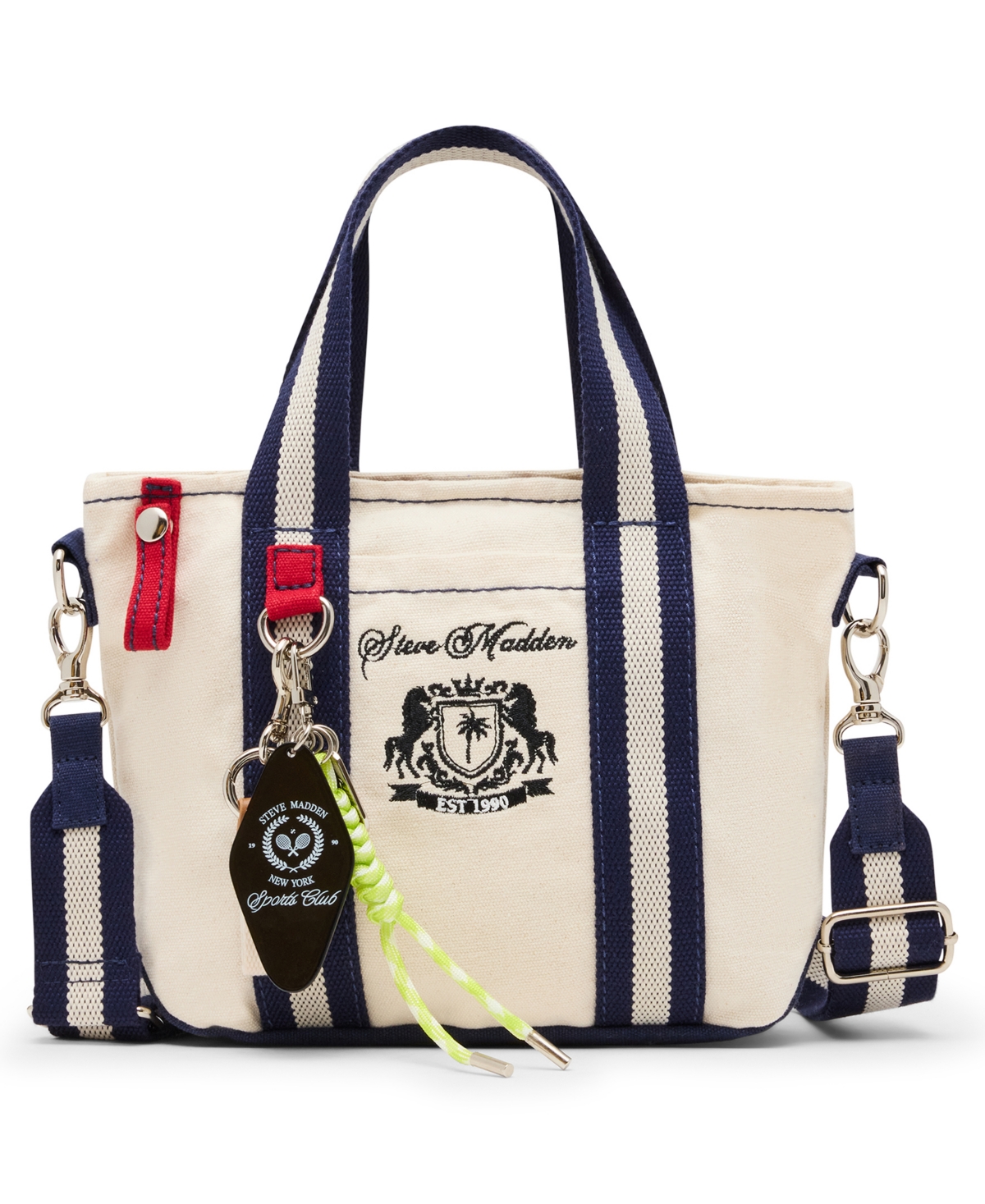 Click here for Steve Madden Bcollege Small Tote Bag - Natural prices