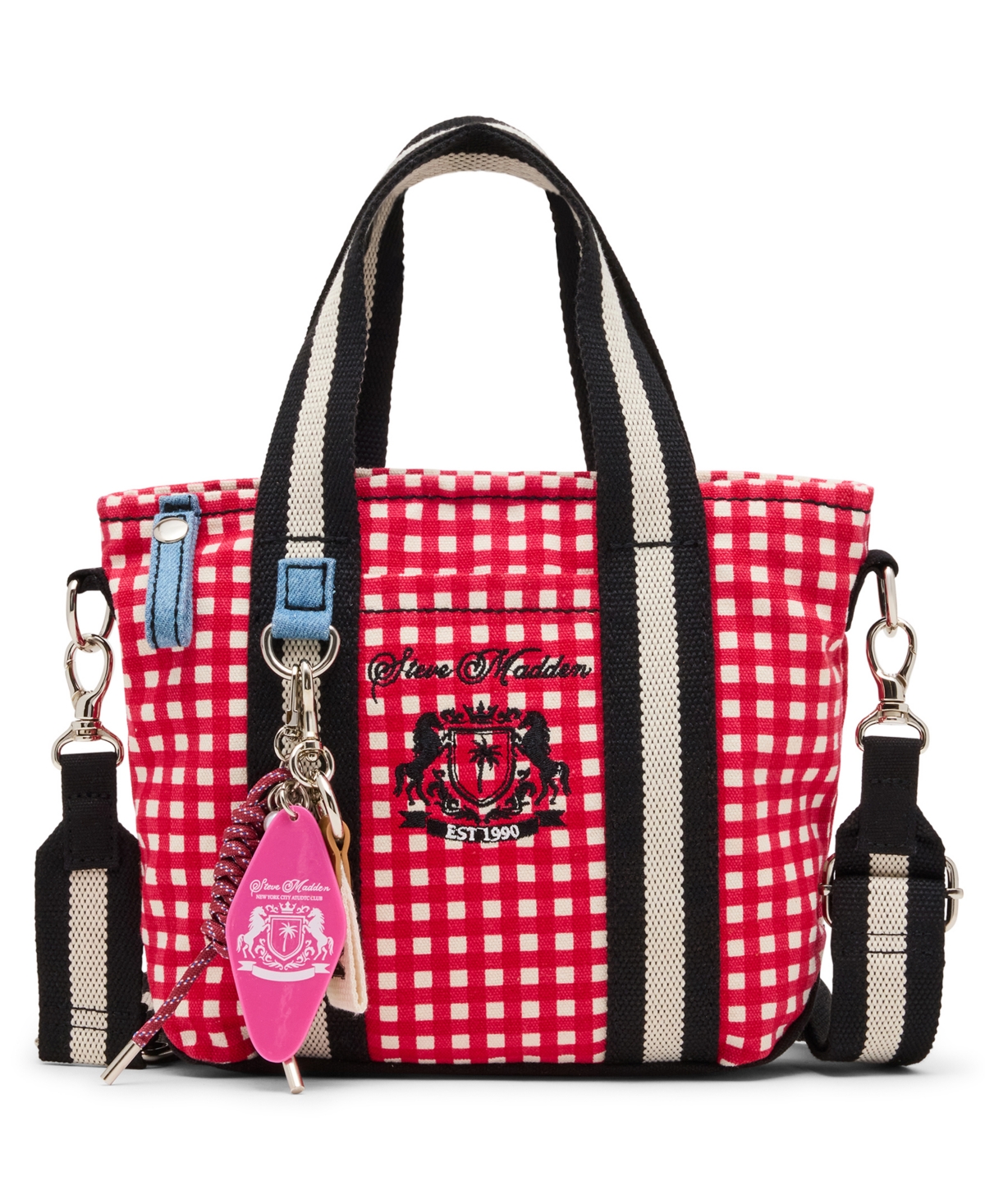 Click here for Steve Madden Bcollege Small Tote Bag - Red/White prices