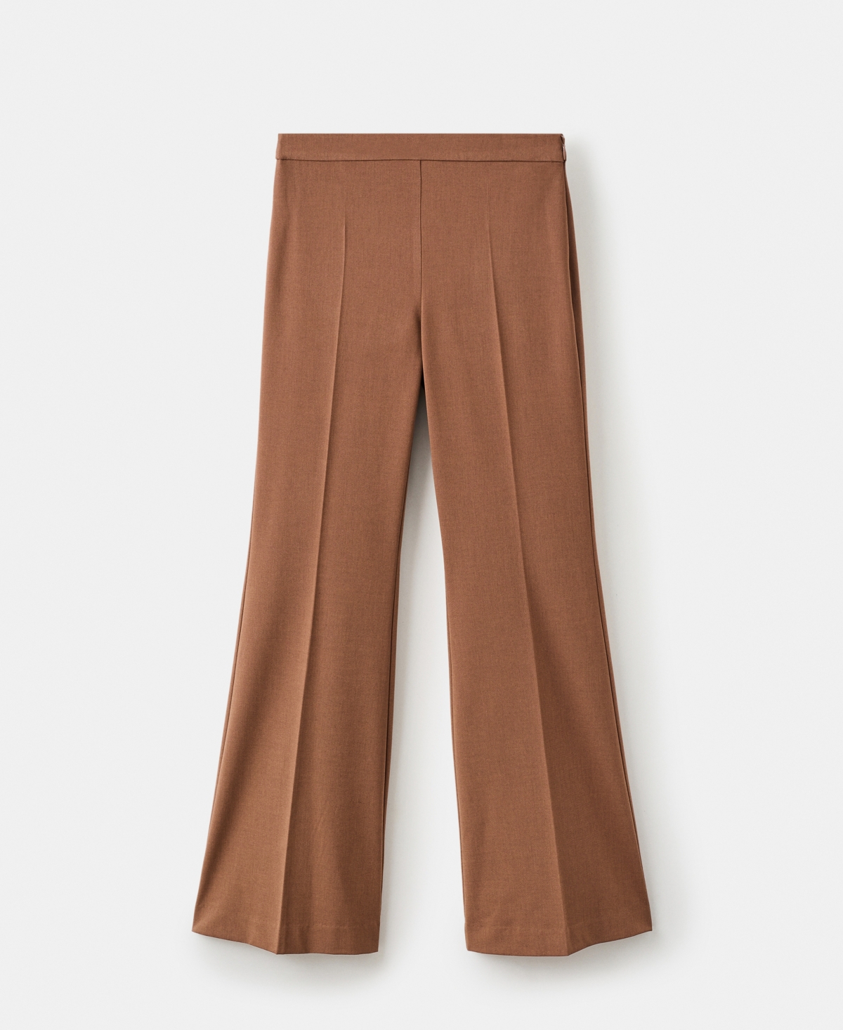 Click here for Mango Womens Wide Leg Suit Pants - Caramel prices
