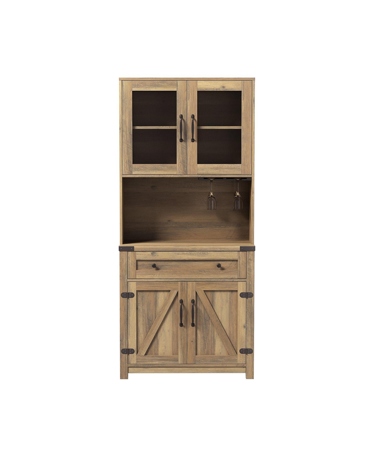 Click here for Boyel Living Modern Farmhouse Double Barn Door Acc... prices