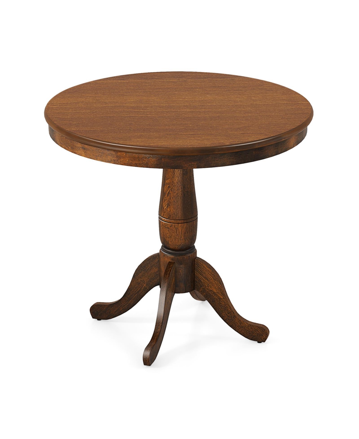 Click here for sumyeg 32" Wooden Round Pub Pedestal Side Tab... prices