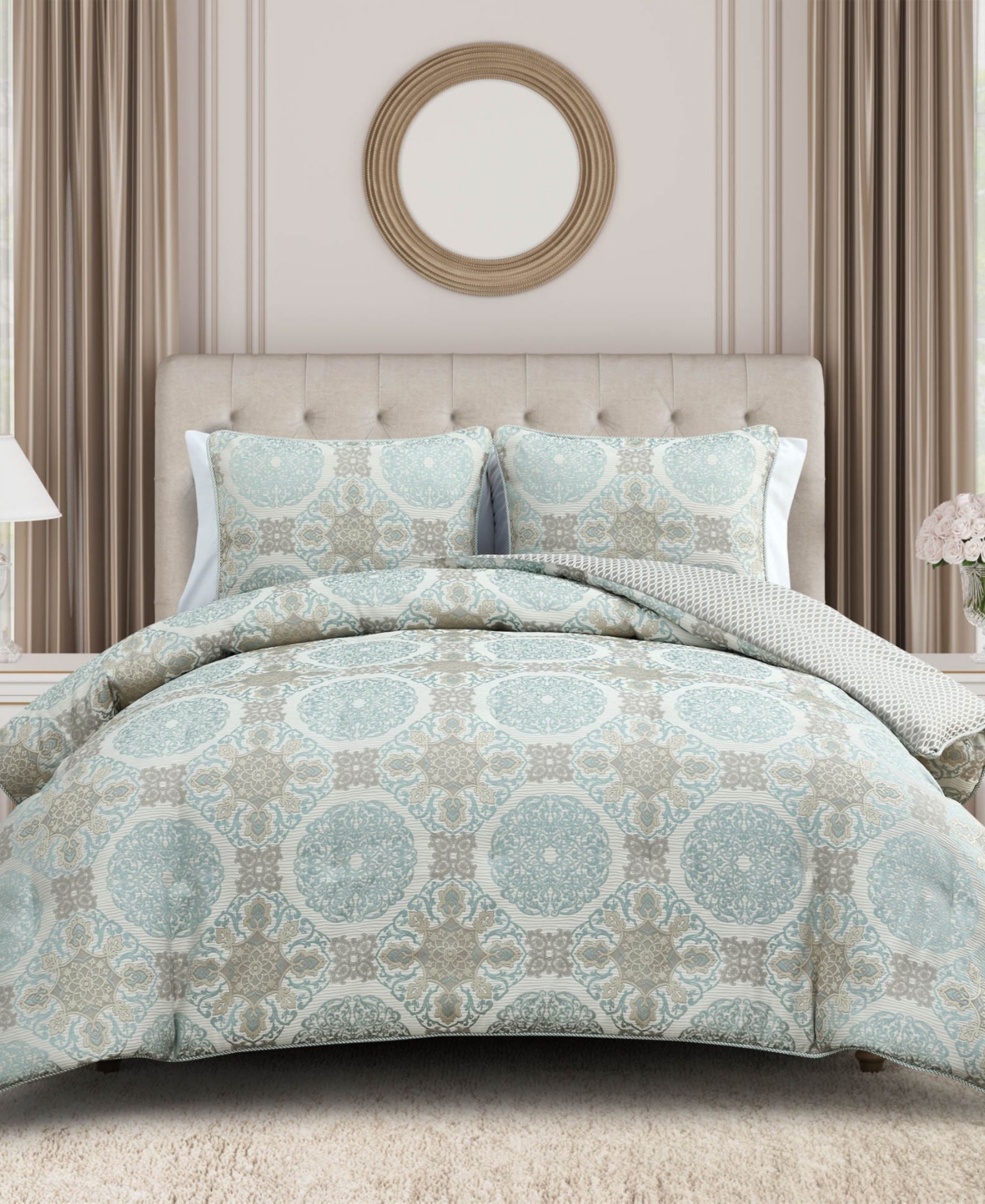 Click here for Waterford Jonet Soft 3-Pc. Comforter Set  King - C... prices