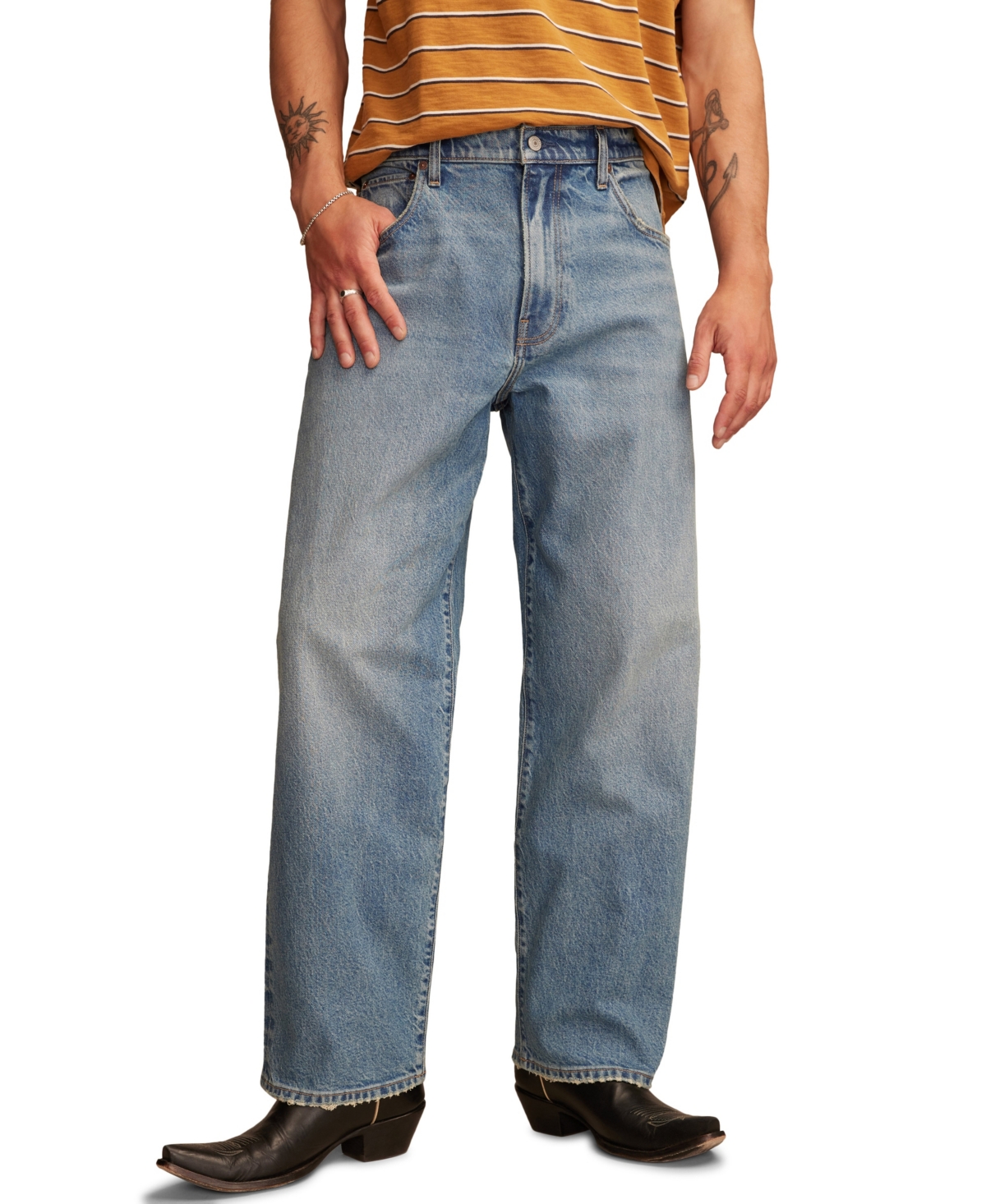Click here for Lucky Brand Mens 281 Baggy Clifford Regular-Fit Je... prices