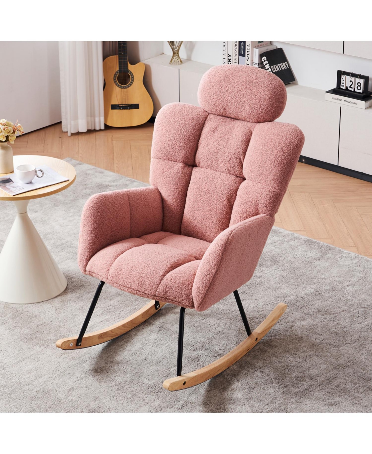 Click here for Streamdale Furniture Teddy Fabric Nursery Glider C... prices