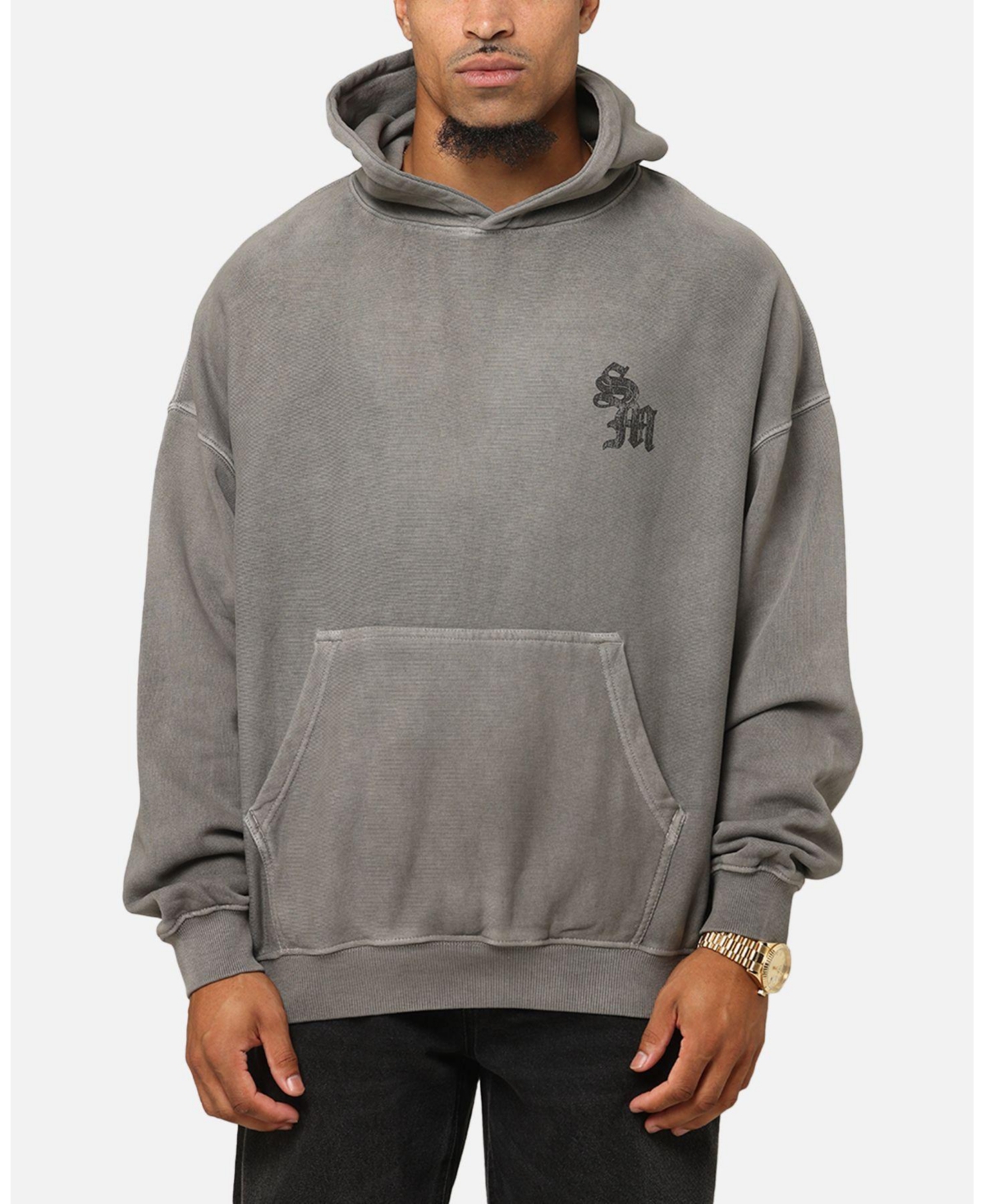 Click here for Saint Morta Mens Nothing Is Forever Boxy Hoodie Wa... prices