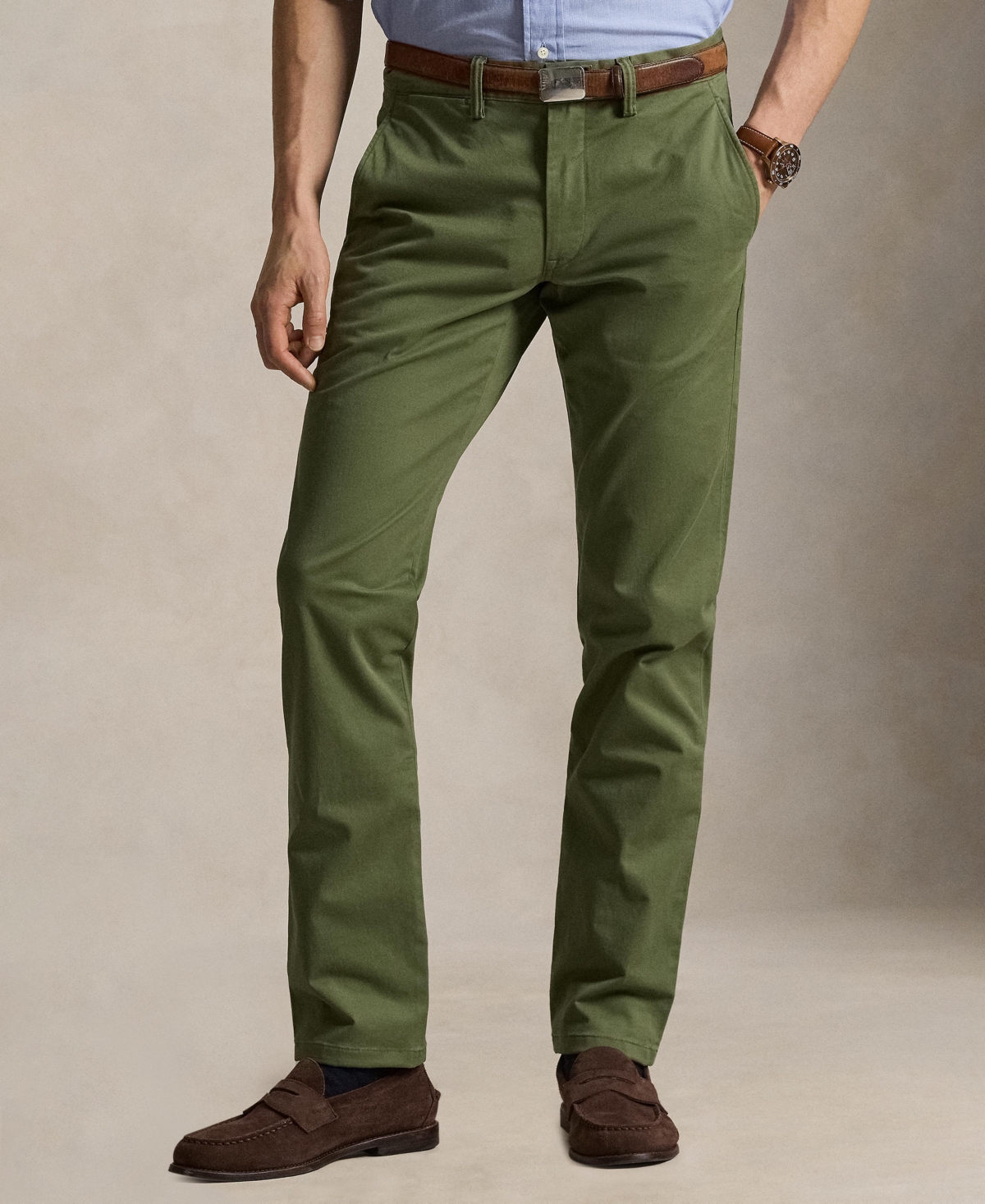 Click here for Polo Ralph Lauren Mens Slim-Fit Chino Pants - Gard... prices