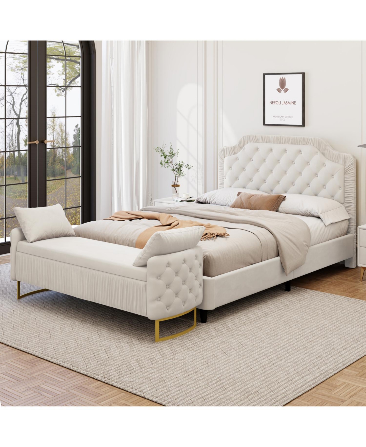 Click here for Streamdale Furniture 2 Pieces Bedroom Sets King Si... prices