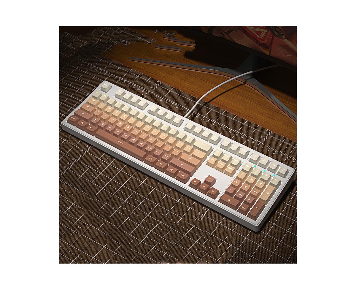 Click here for Risokeys 108-key wired mechanical keyboard: hot-sw... prices