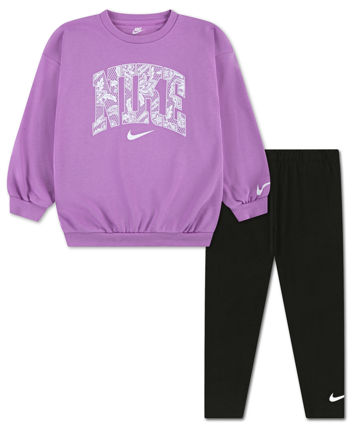Click here for Nike Girls Toddler 2T-4T Lace It Up Long-Sleeve To... prices
