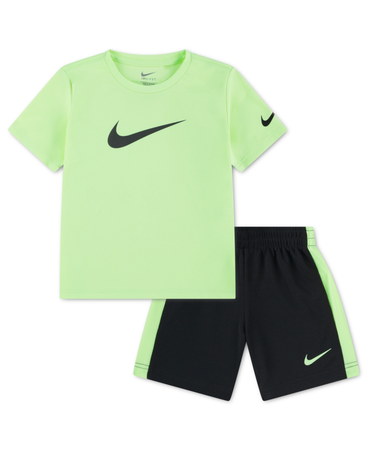 Click here for Nike Toddler Boys Dri-fit Swoosh T-Shirt & Shorts... prices