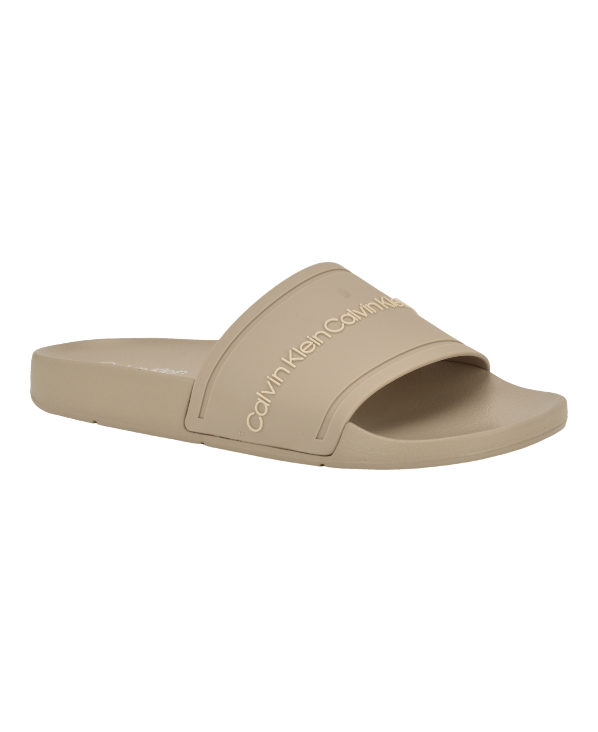 Click here for Calvin Klein Womens Anyka Slip-On Slide Sandals -... prices