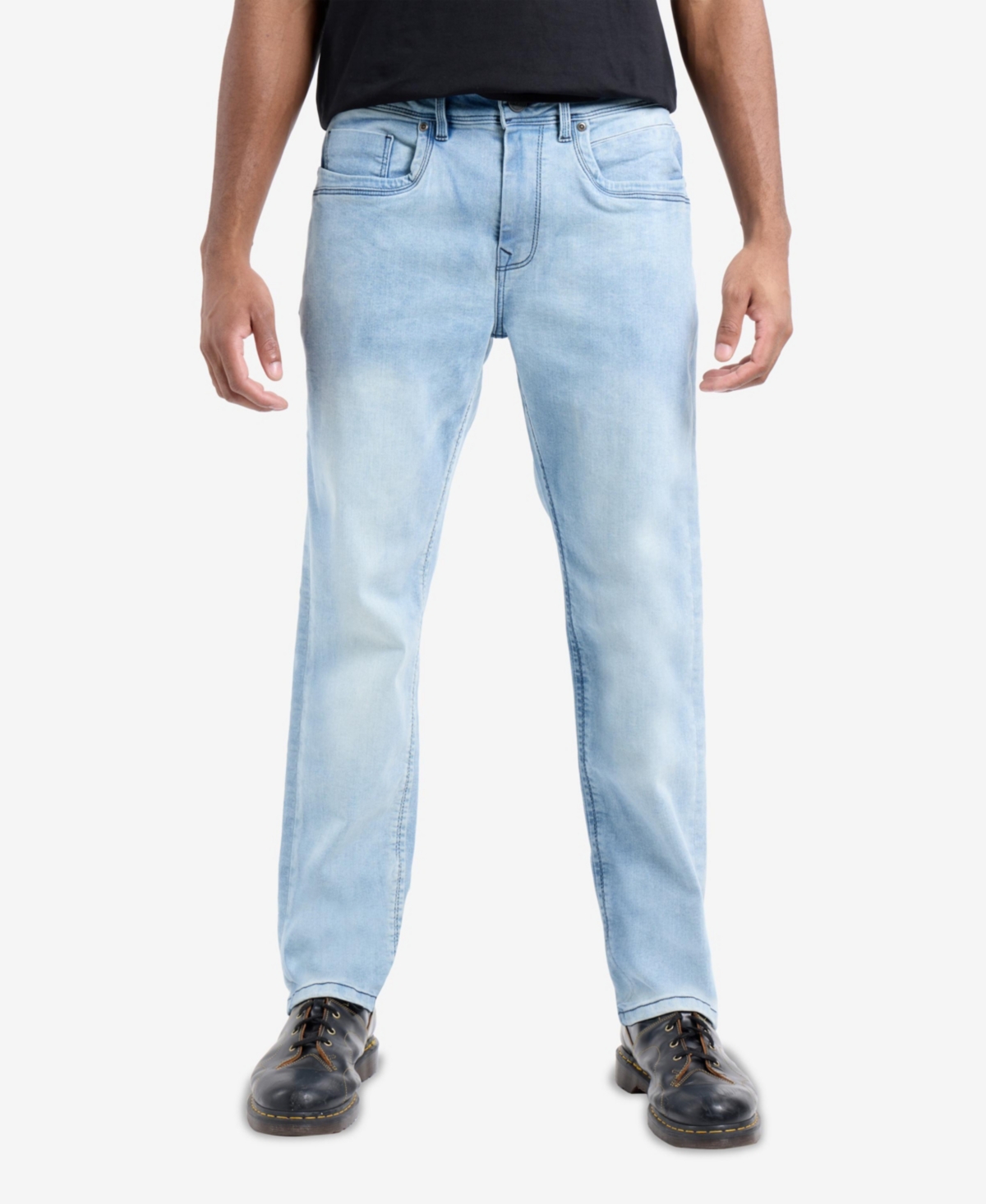 Click here for Xray Mens Super Soft Relaxed Slim Fit Jeans - Ligh... prices