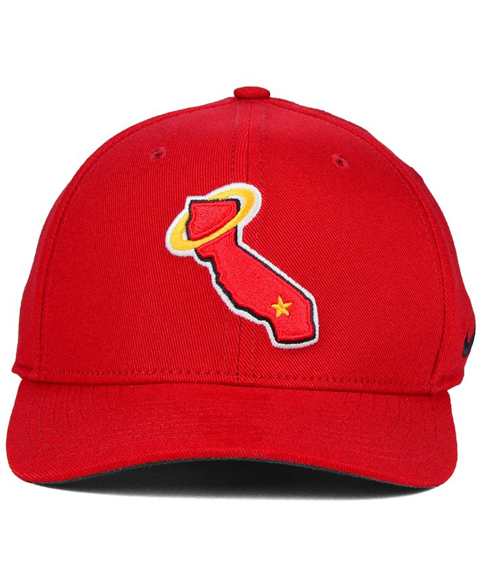 Nike Los Angeles Angels Ligature Swoosh Flex Cap - Macy's