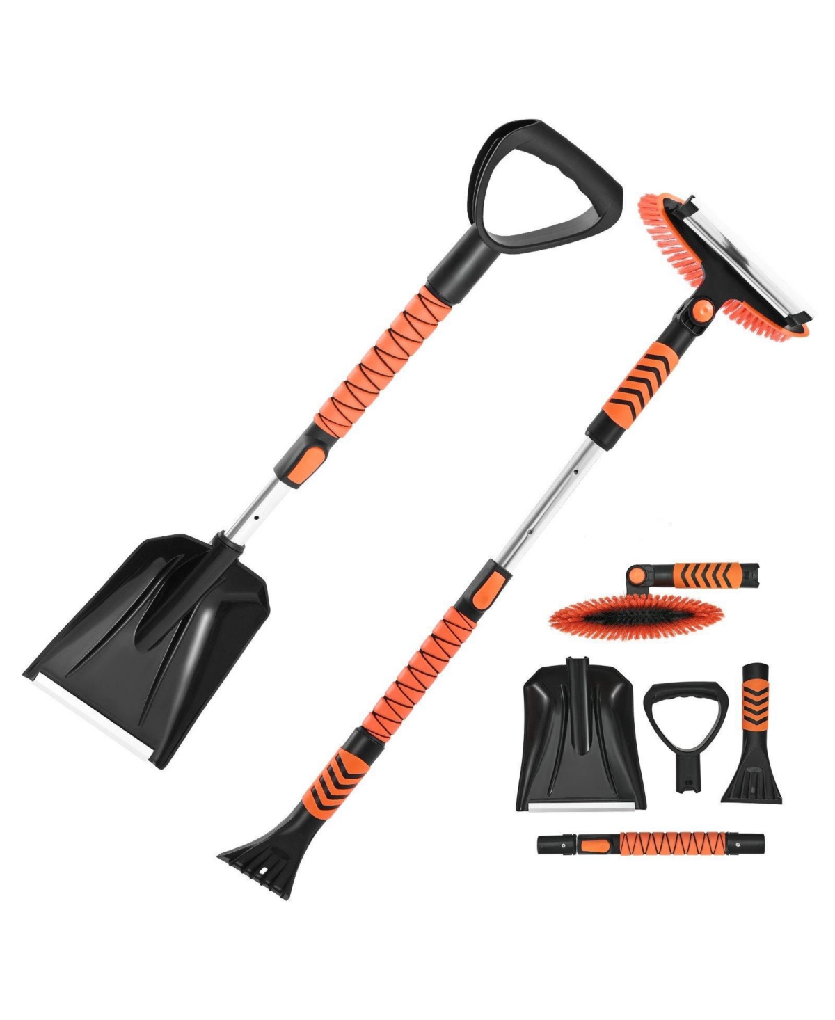 Click here for Mecale Snow Brush & Ice Scraper  42" Extendab... prices