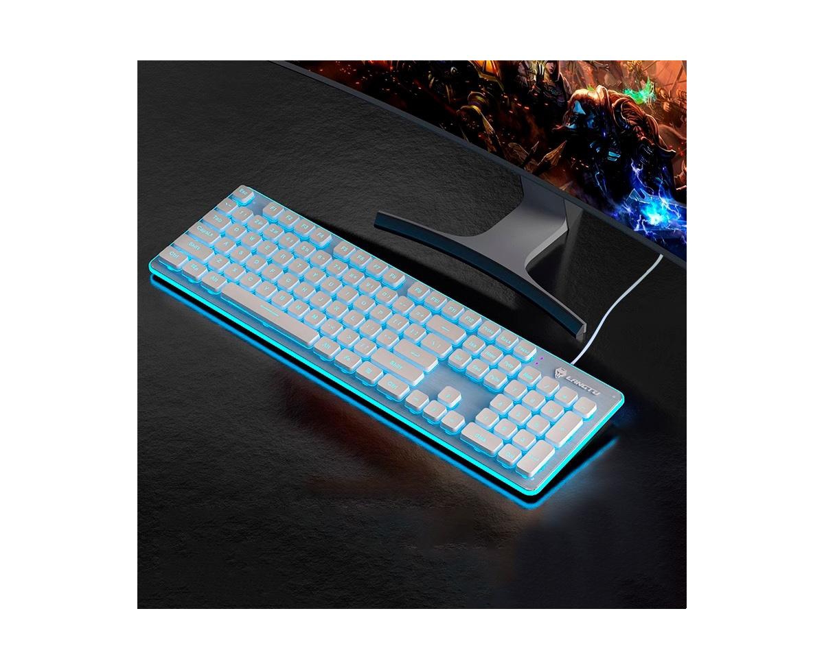 Click here for Risokeys Mechanical-feel silent keyboard  wired ba... prices