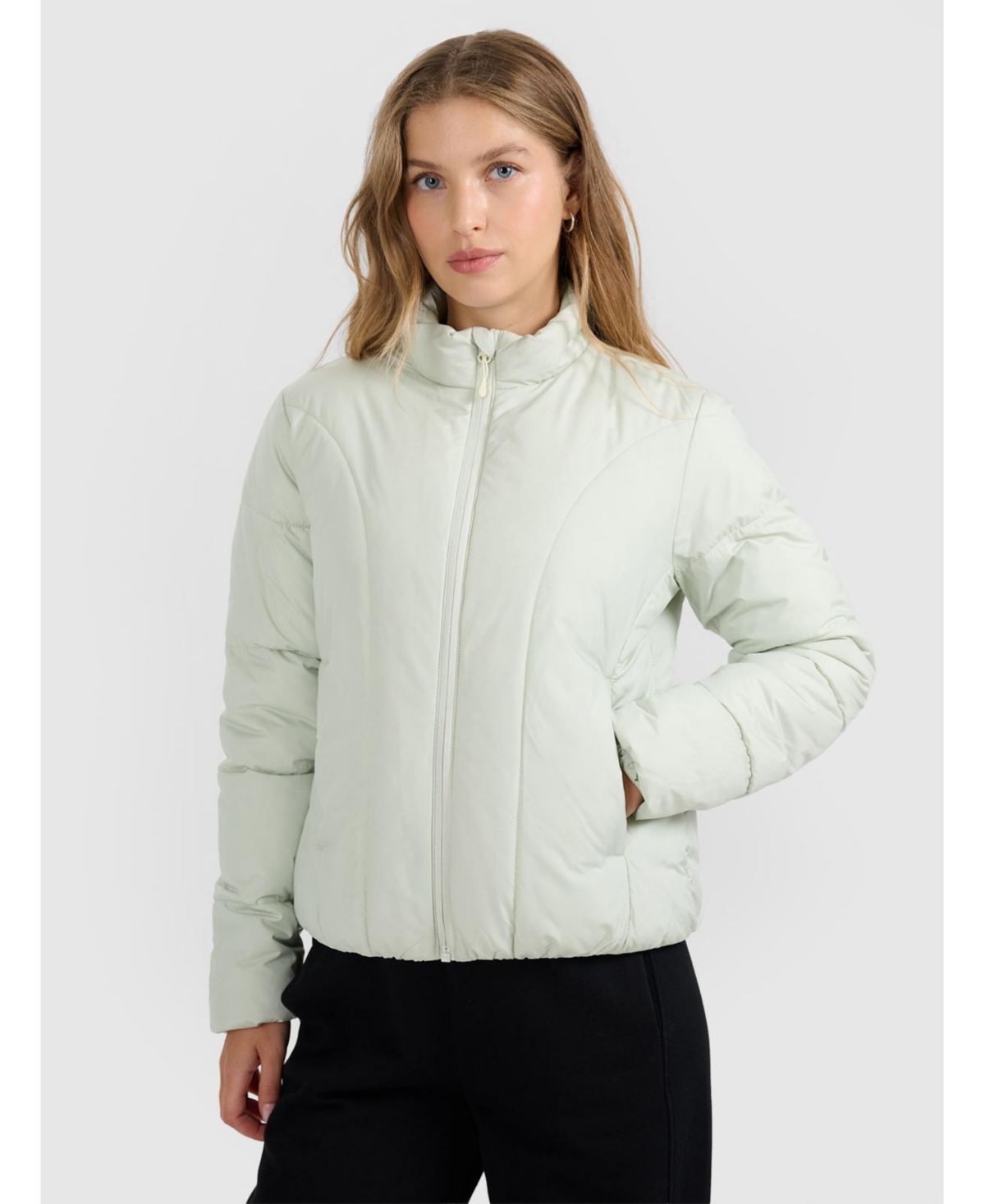 Click here for 4F Womens down jacket with synthetic filling - Lig... prices