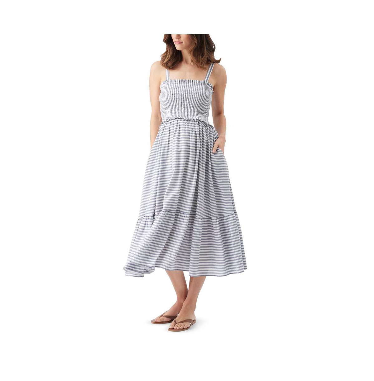 Click here for Ripe Maternity Maternity Ripe Sofia Stripe Dress -... prices