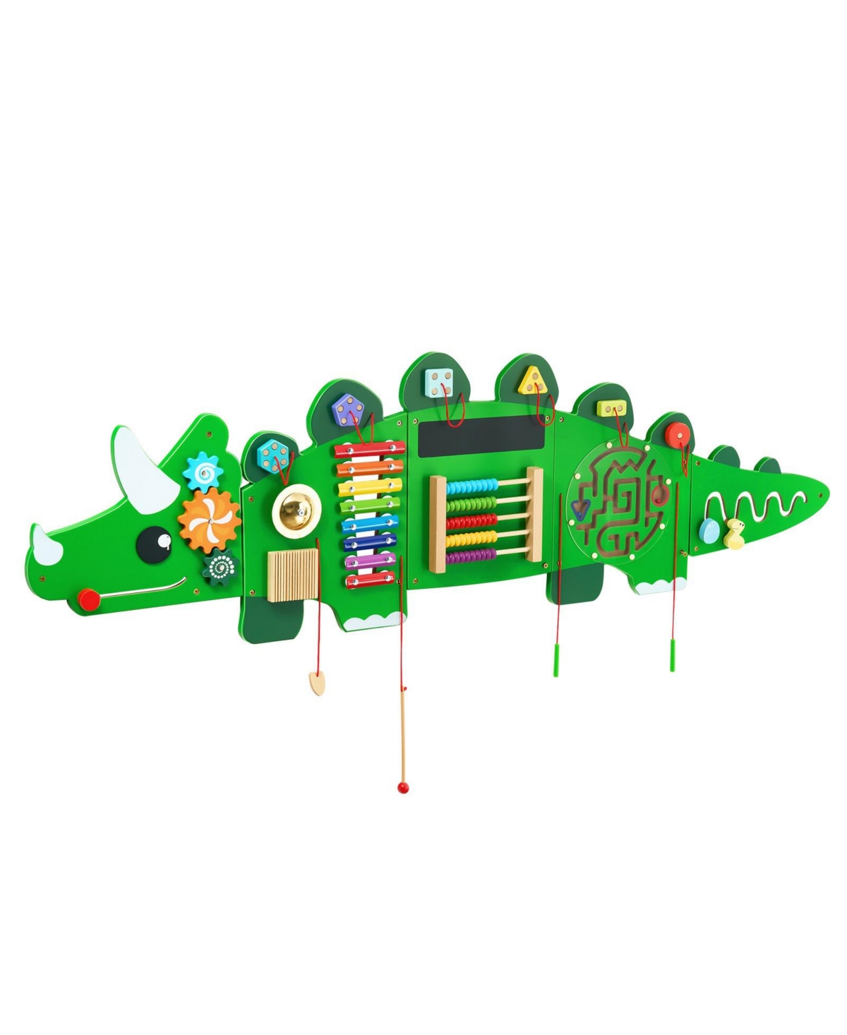 Click here for Slickblue Dinosaur Activity Wall Busy Board Panels... prices