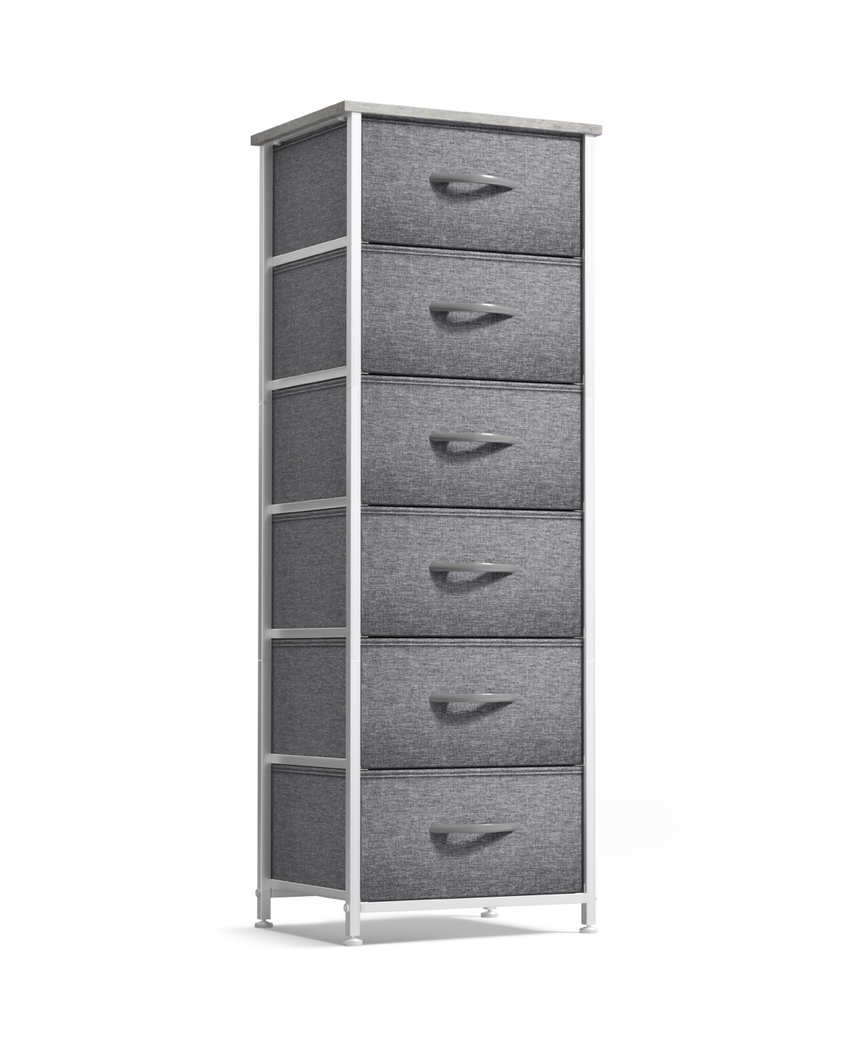 Click here for Sorbus Narrow 6 Drawers Nightstand with Steel Fram... prices