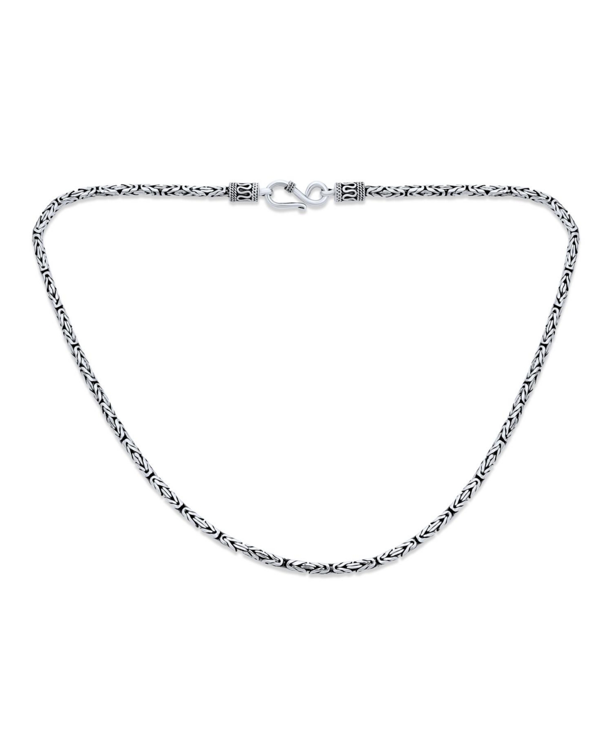 Click here for Bling Jewelry Bali Balinese Handmade 3MM Oxidized... prices