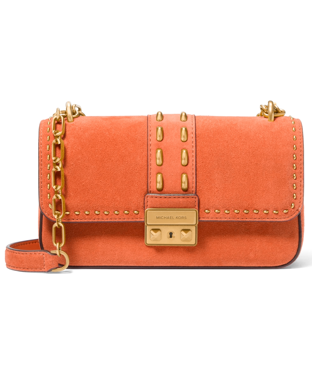 Click here for Michael Kors Tribeca Small Convertible Chain Shoul... prices