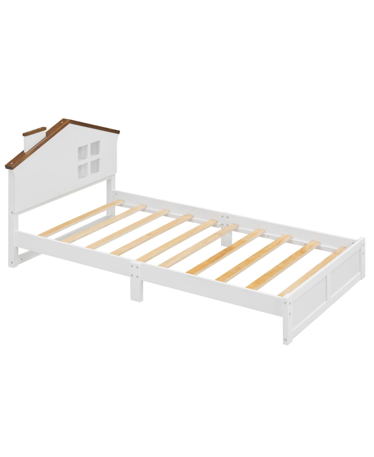 Click here for Boyel Living Twin Size Wood Platform Bed with Hous... prices