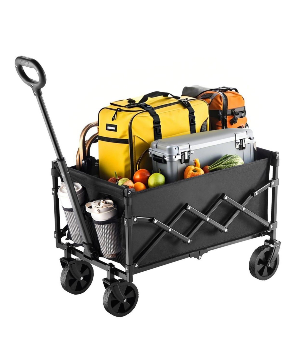 Click here for Mecale Collapsible Folding Wagon Cart  120L Capaci... prices