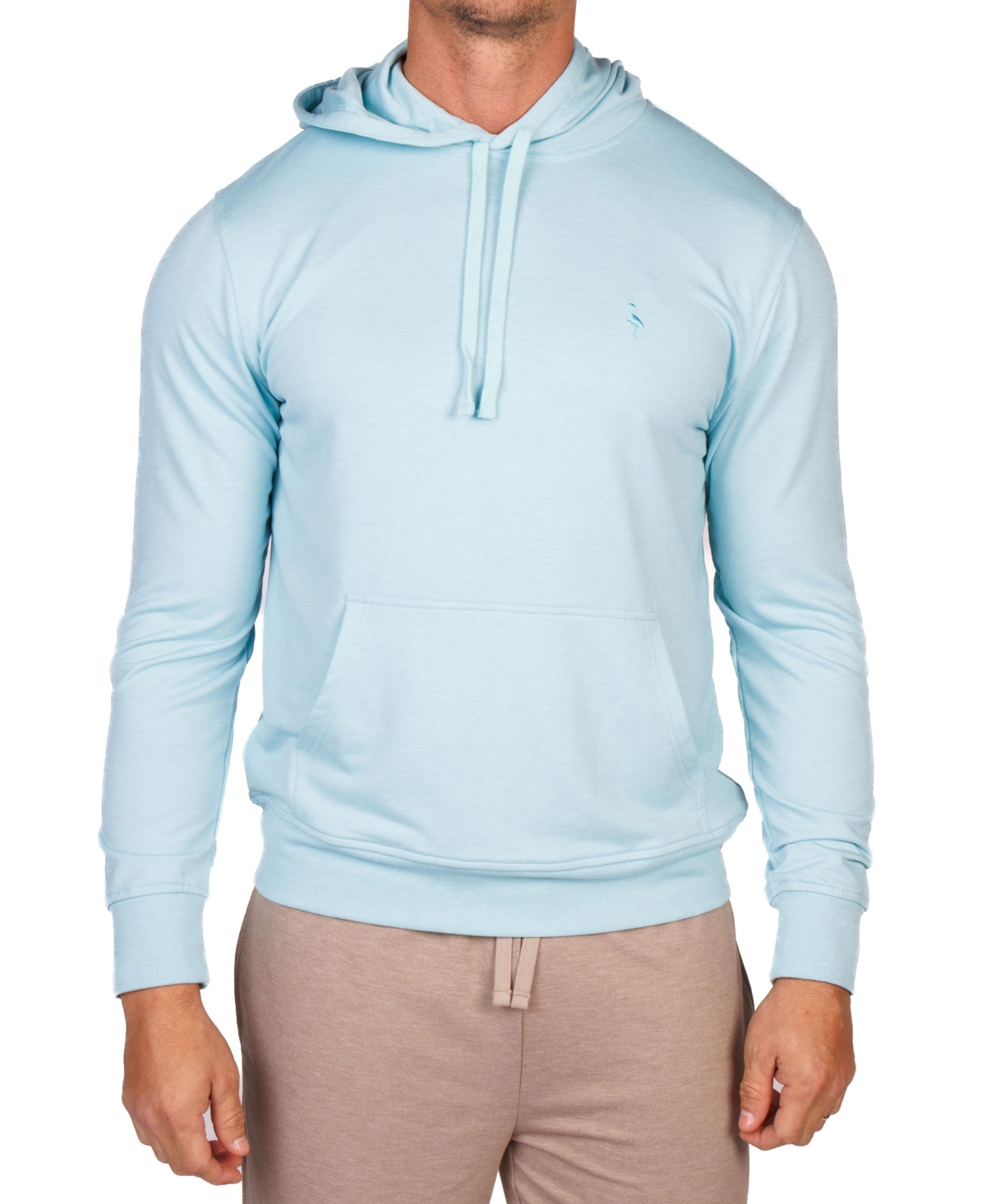 Click here for Tailorbyrd Mens Fine French Terry Hoodie - Seafoam prices