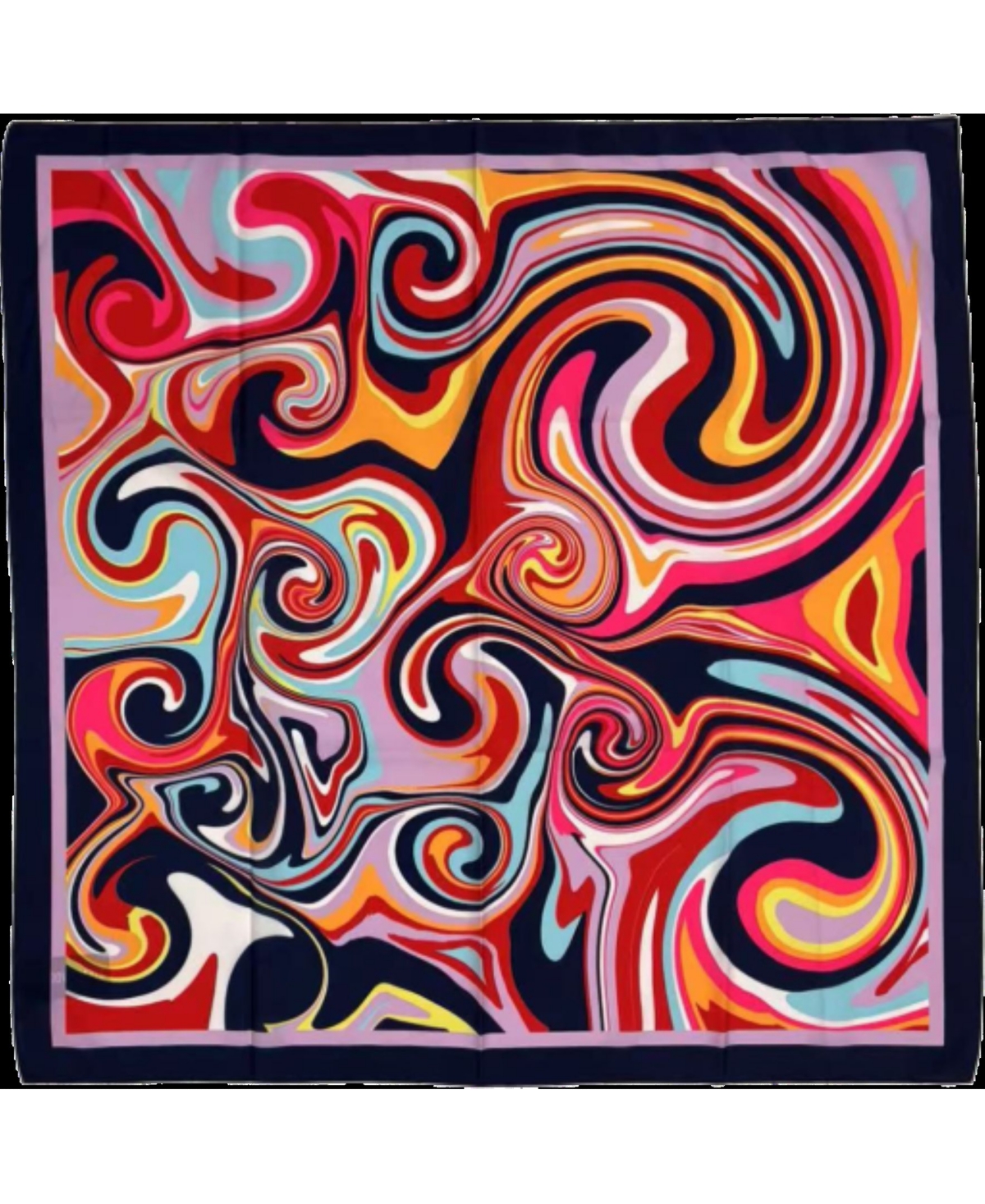 Click here for Steve Madden Swirl Away Crepe Satin Square Scarf -... prices