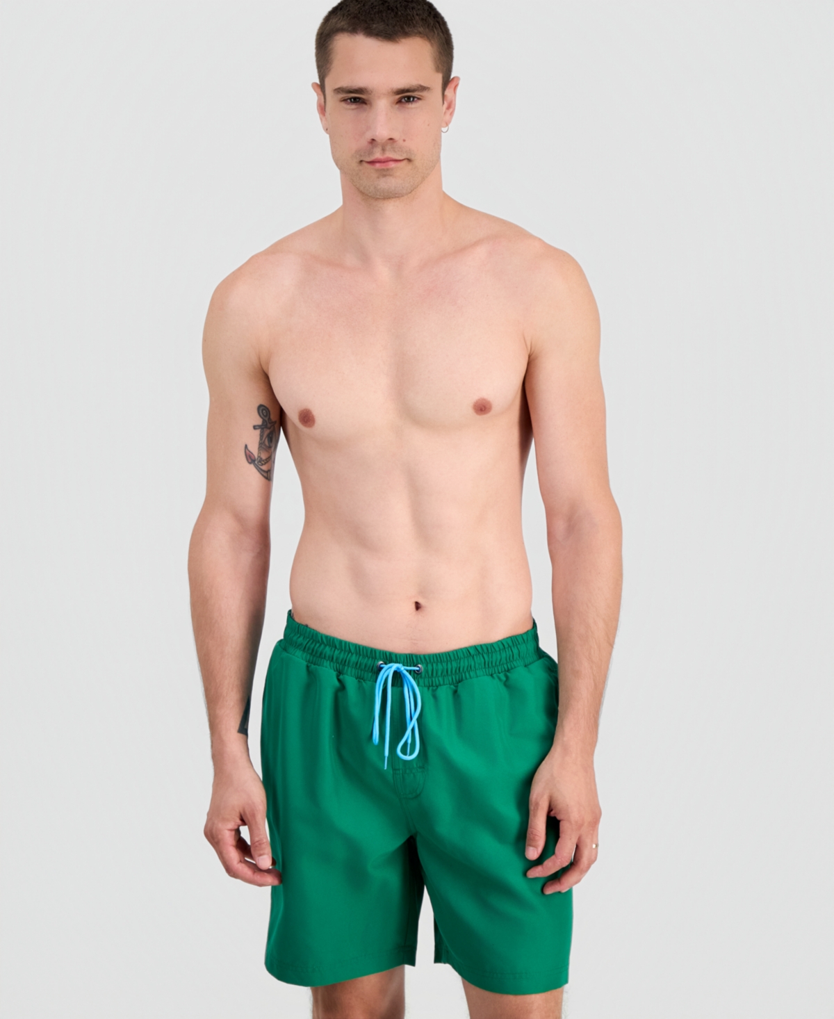 Click here for Club Room Mens Quick-Dry Performance Solid 7 Swim... prices