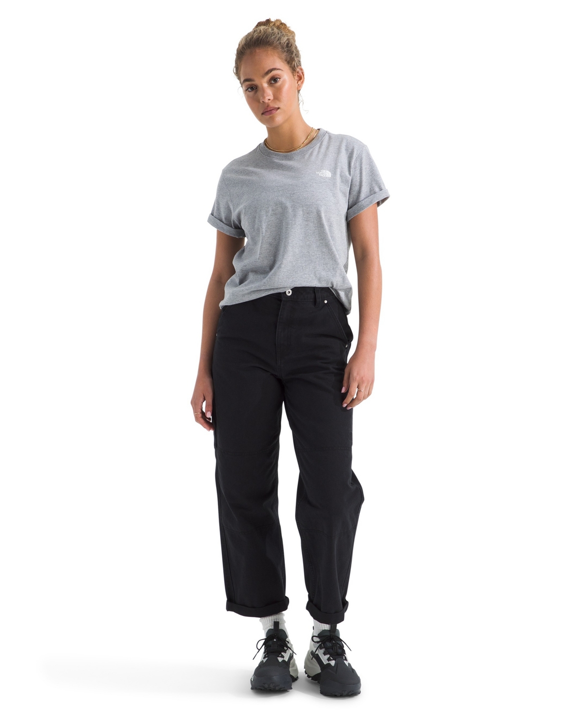 Click here for The North Face Womens Evolution Box Nse Short-Slee... prices