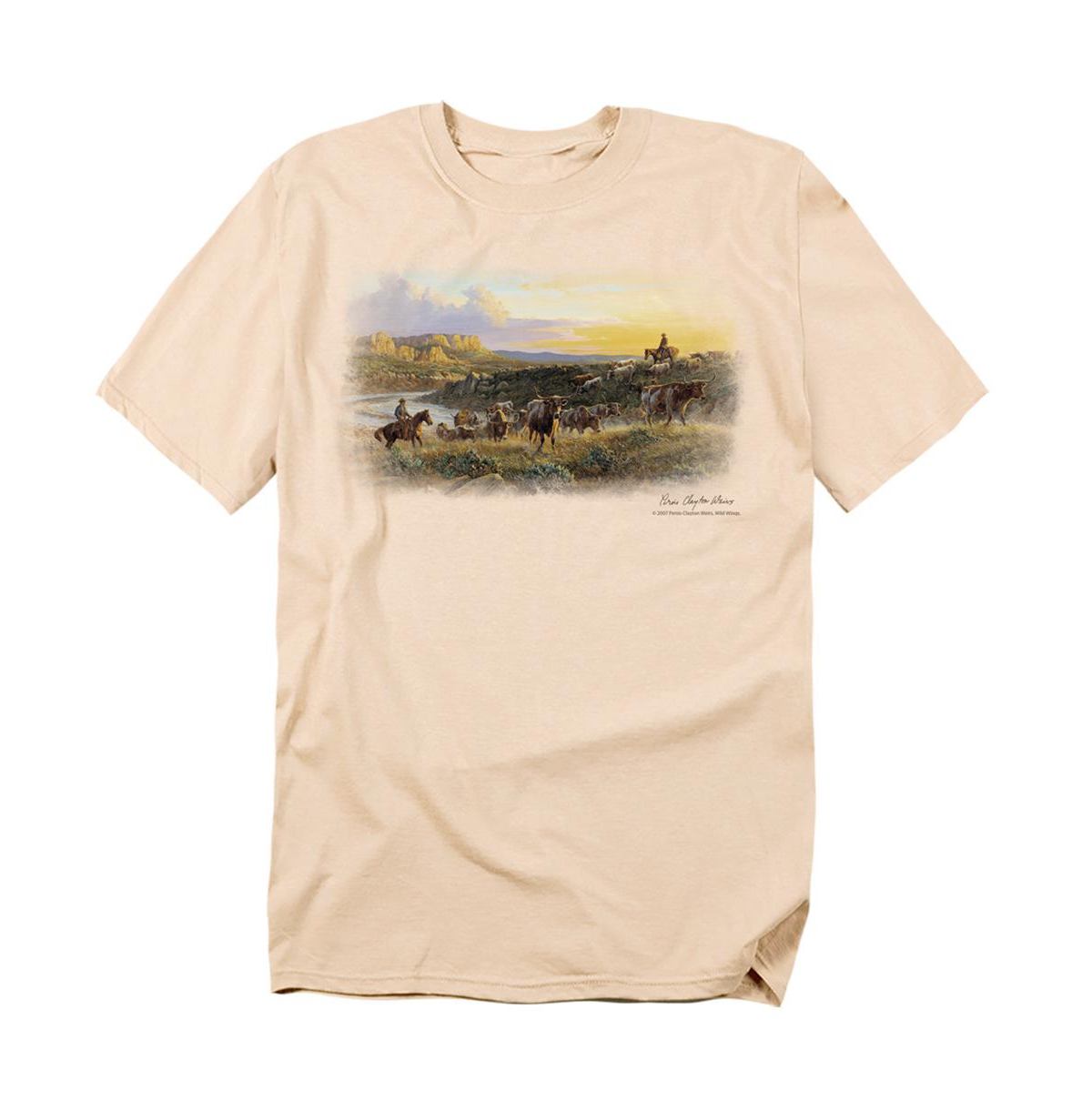 Click here for Wild Wings Mens Wildlife The Last Crossing T Shirt... prices