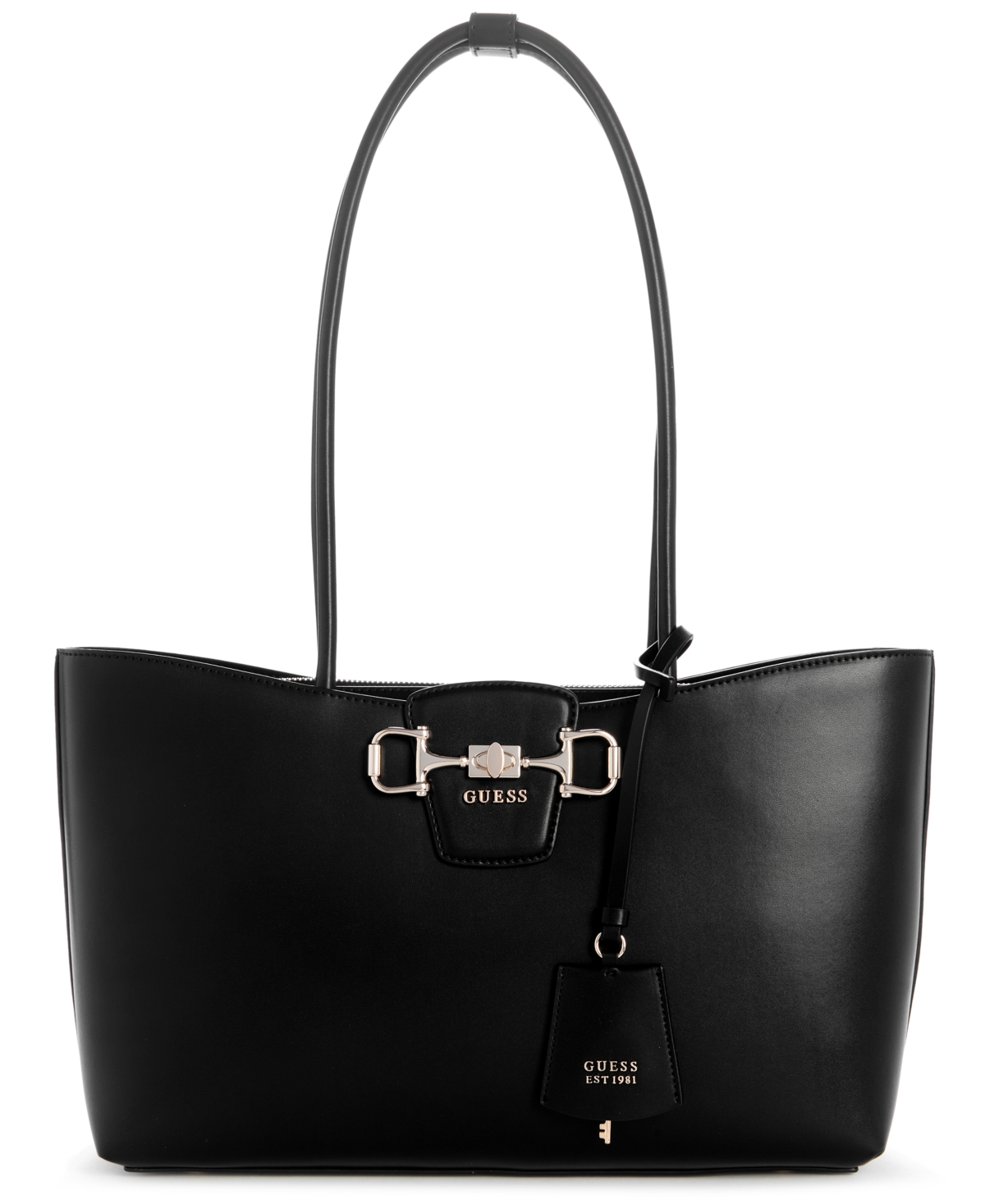 Click here for Guess Janie Girlfriend Carryall Handbag - Black prices