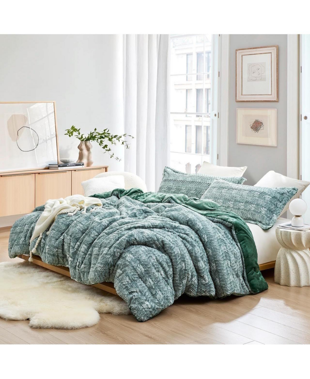 Click here for Coma Inducer Peak of Cozy Oversized Comforter Set... prices