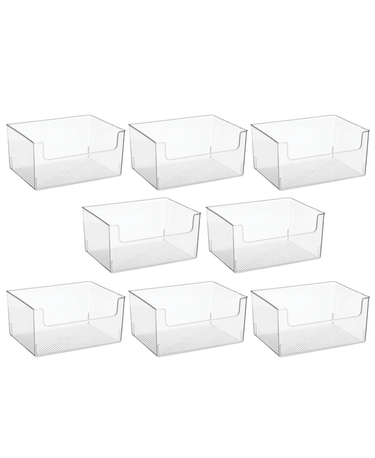 Click here for mDesign Household Plastic Storage Organizer Bin wi... prices