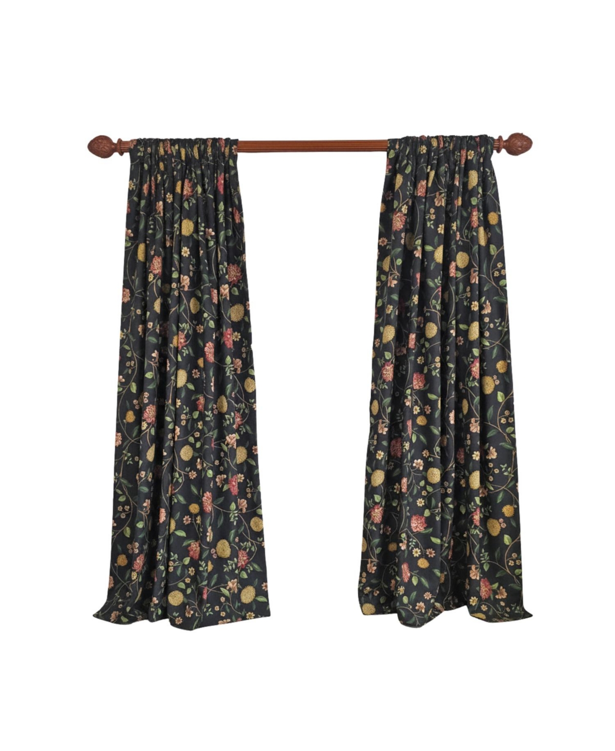 Click here for Rlf Home NightFall 100 Cotton Rod Pocket Window Cu... prices