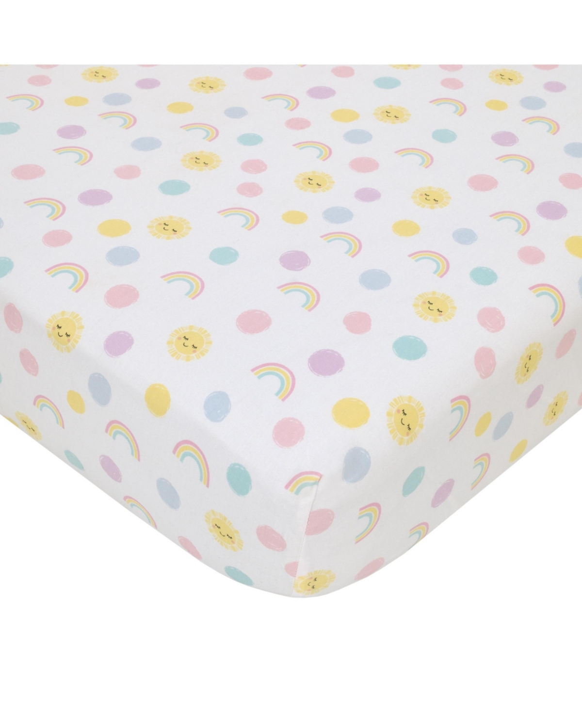 Click here for NoJo Happy Days Multicolored Rainbows and Suns 100... prices